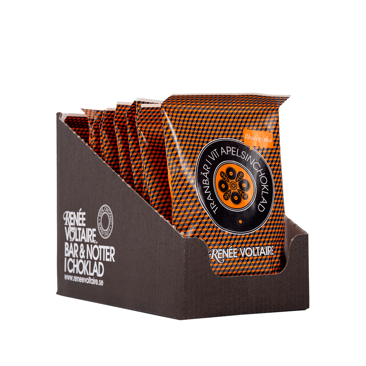 Flerpack: Tranbär i Vit Apelsinchoklad – Renée Voltaire