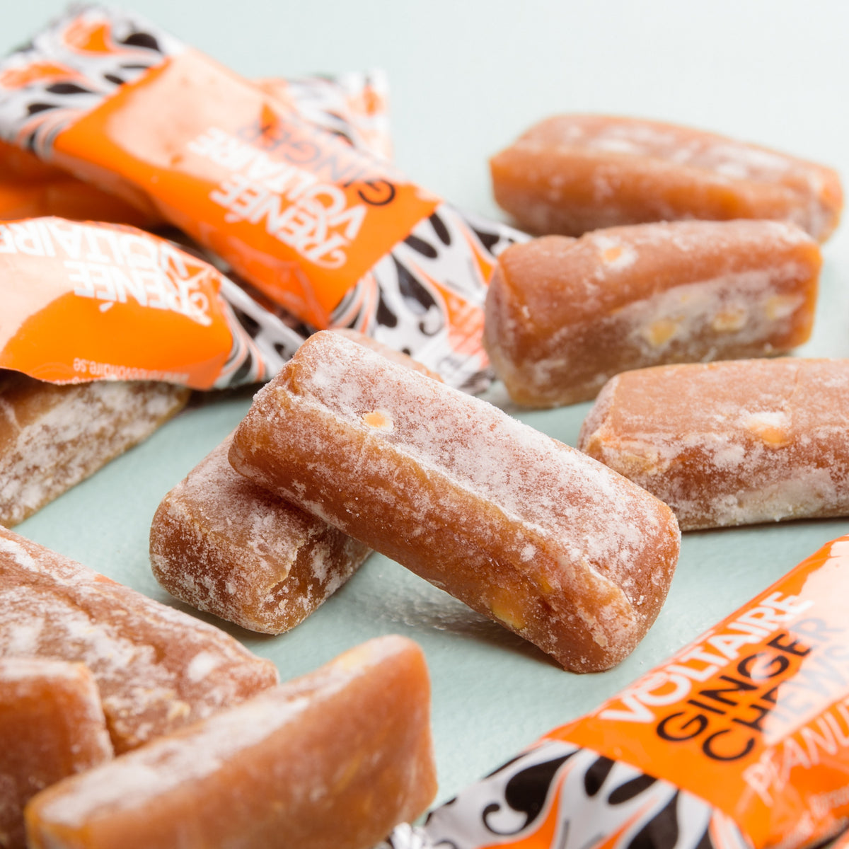 Ginger Chews – Jordnöt – Renée Voltaire