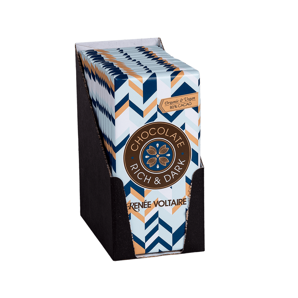Flerpack: Mörk Chokladkaka 80% Kakao – Renée Voltaire