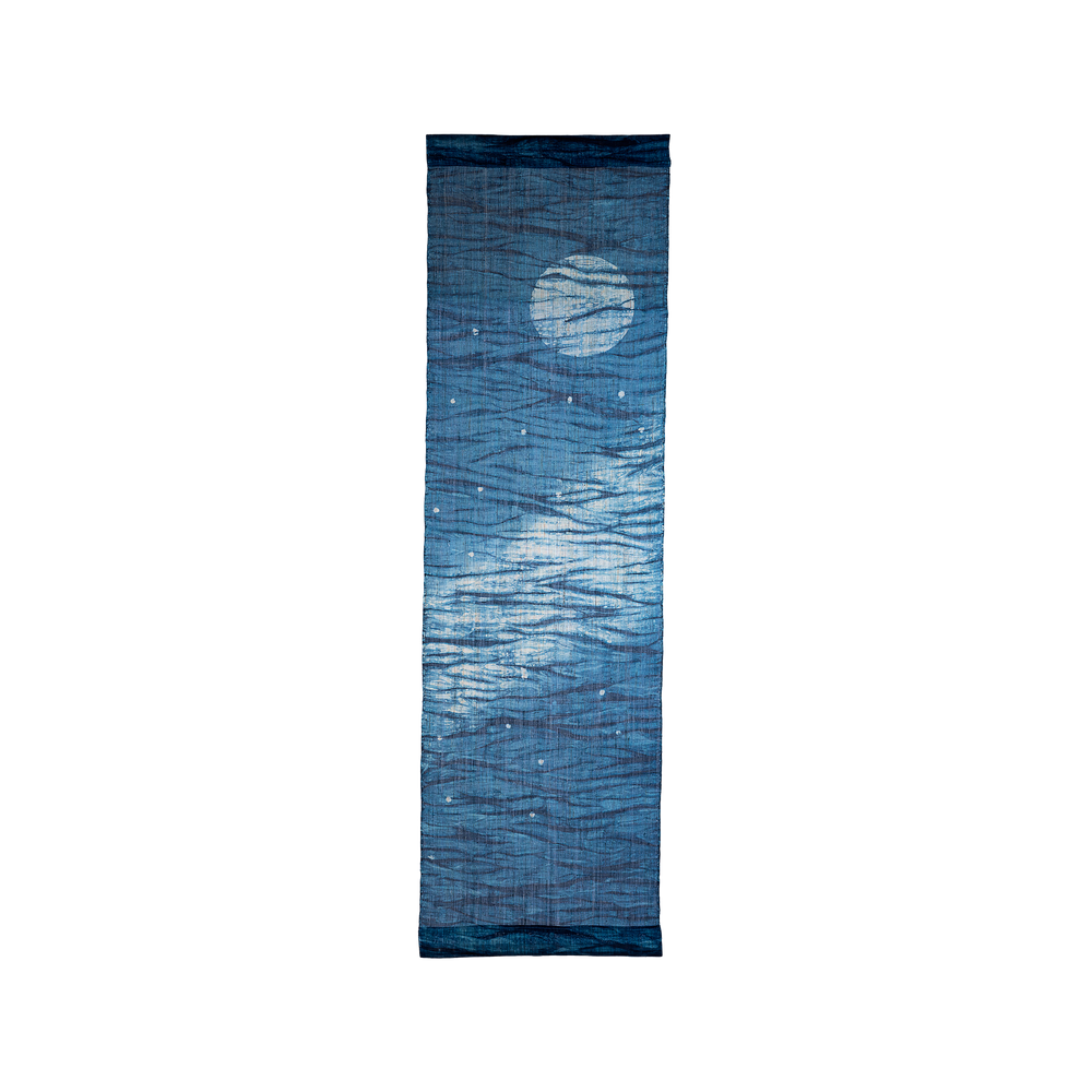 Japanese Noren – Indigo #3 – Renée Voltaire